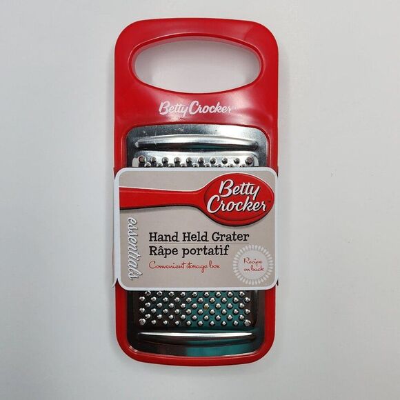 Kitchen | Betty Crocker Hand Held Grater Zester With Attached Storage ...